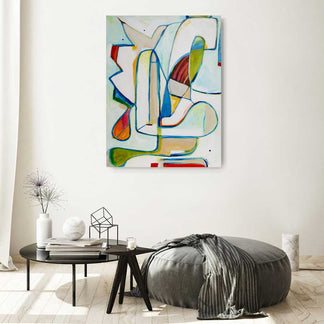 Tatty Bogle Boogey | Original Abstract Painting by Kirsty Black